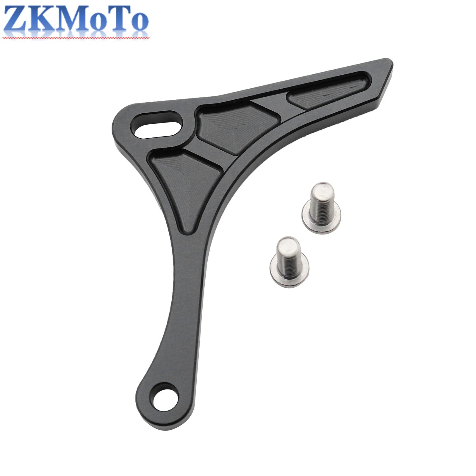 Защита звезды двигателя мото Yamaha YZ/WR 250F/450F/FX, черная