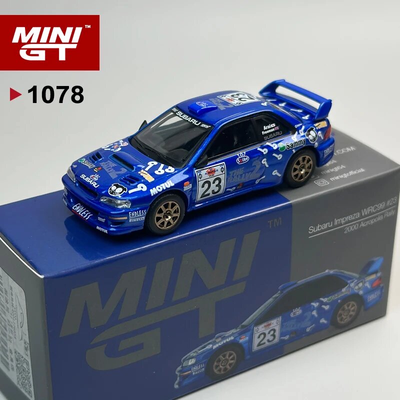 TSM MODEL Subaru Impreza WRC99 2000 Acropolis Rally 1:64