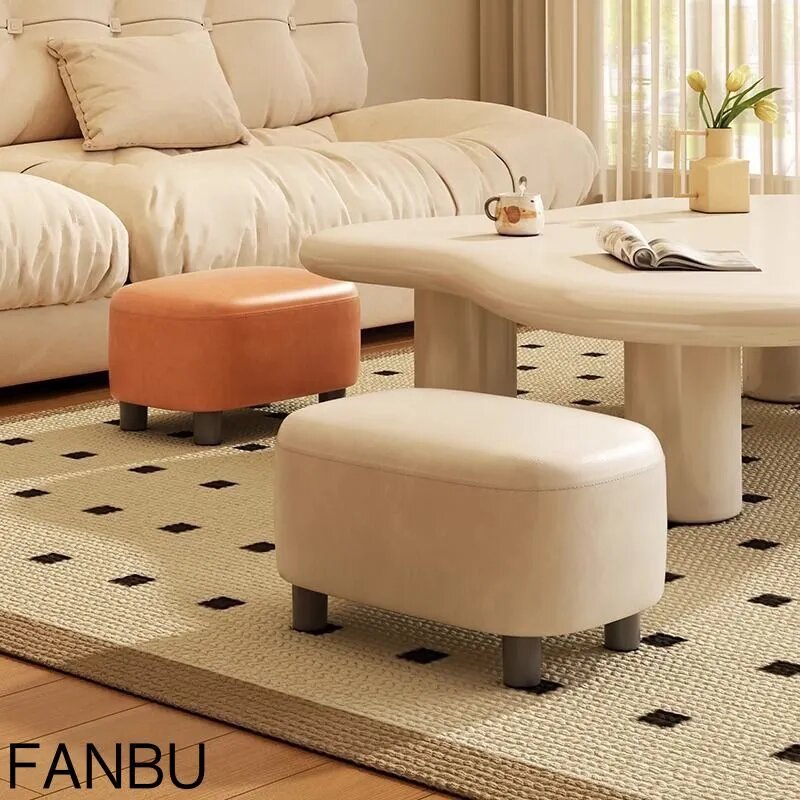 Табурет-пуф FANBU с ящиком для хранения, зеленый, 40х30х25 см, 1 шт. для гостиной