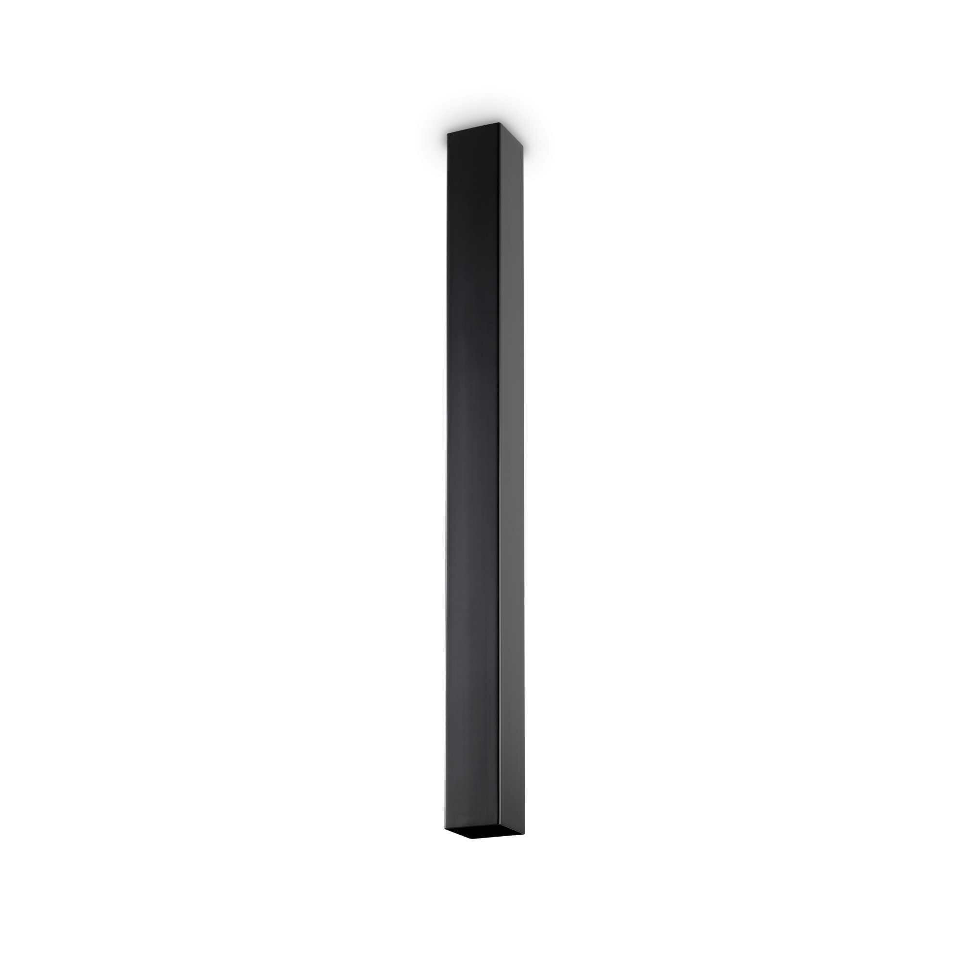 Светильник потолочный ideal lux Sky PL1 H75 макс.1х28Вт IP20 GU10 230В Черный Металл 233970.