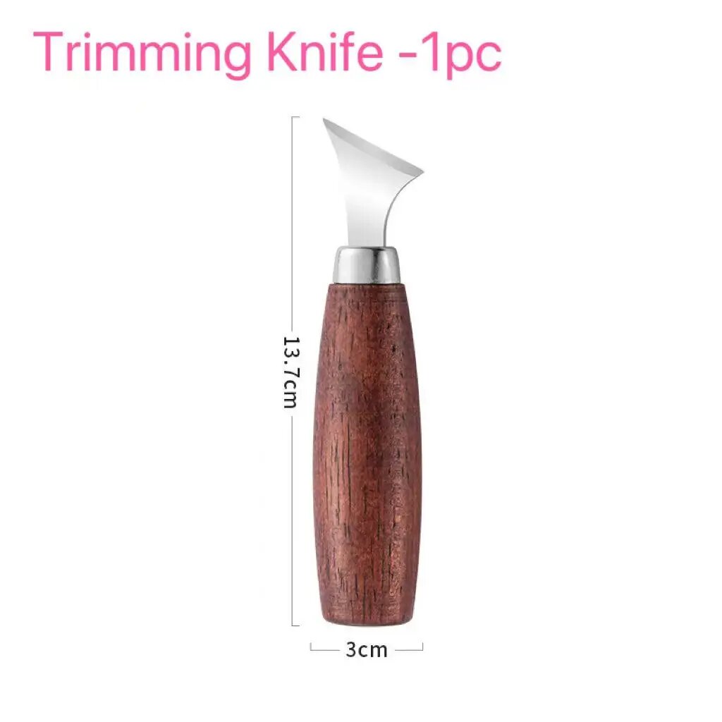 Набор резцов для резьбы по дереву из стали 7CR17, 5 шт. Trimming Knife-1pc