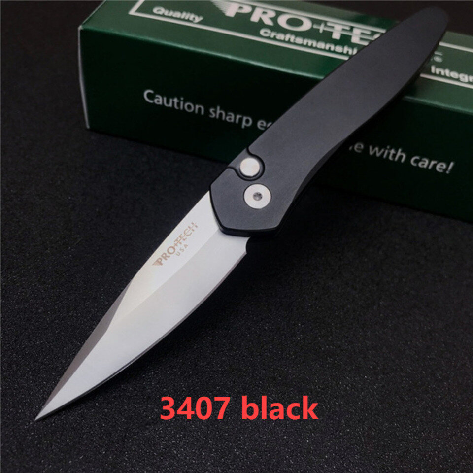 PROTECH Italy 920 Godfather — автоматический нож с боковым выдвижением и пружинным механизмом для быстрого открытия, предназначенный для активного отдыха, EDC, кемпинга и тактических задач.