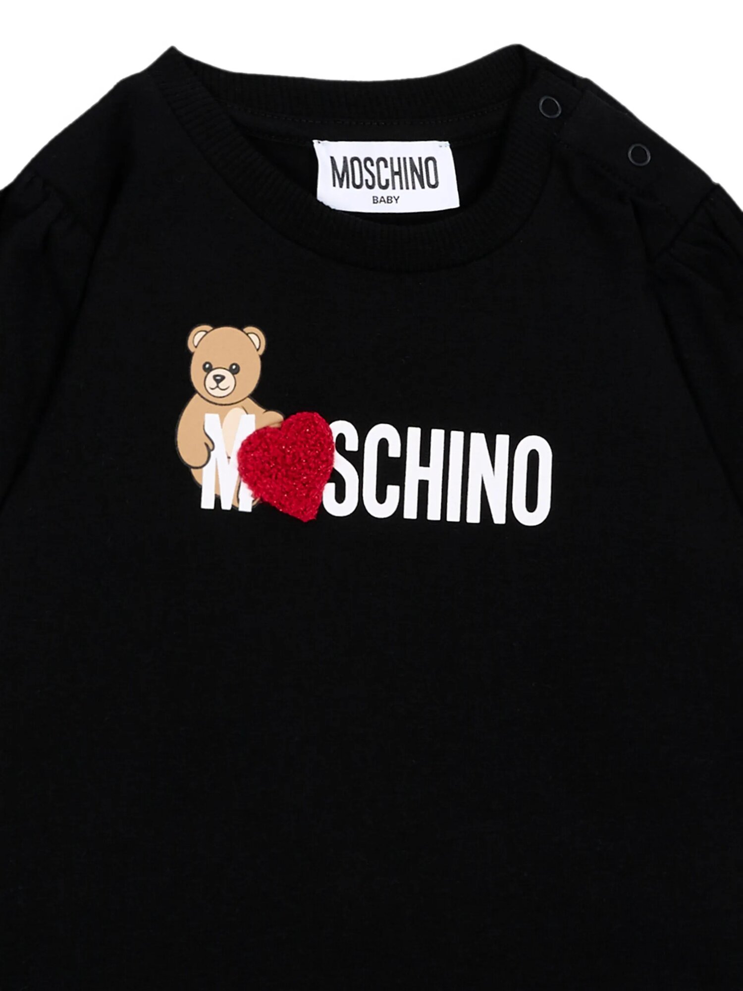 Футболка MOSCHINO Teddy Bear logo-print T-shirt, размер 3 года — фото 1