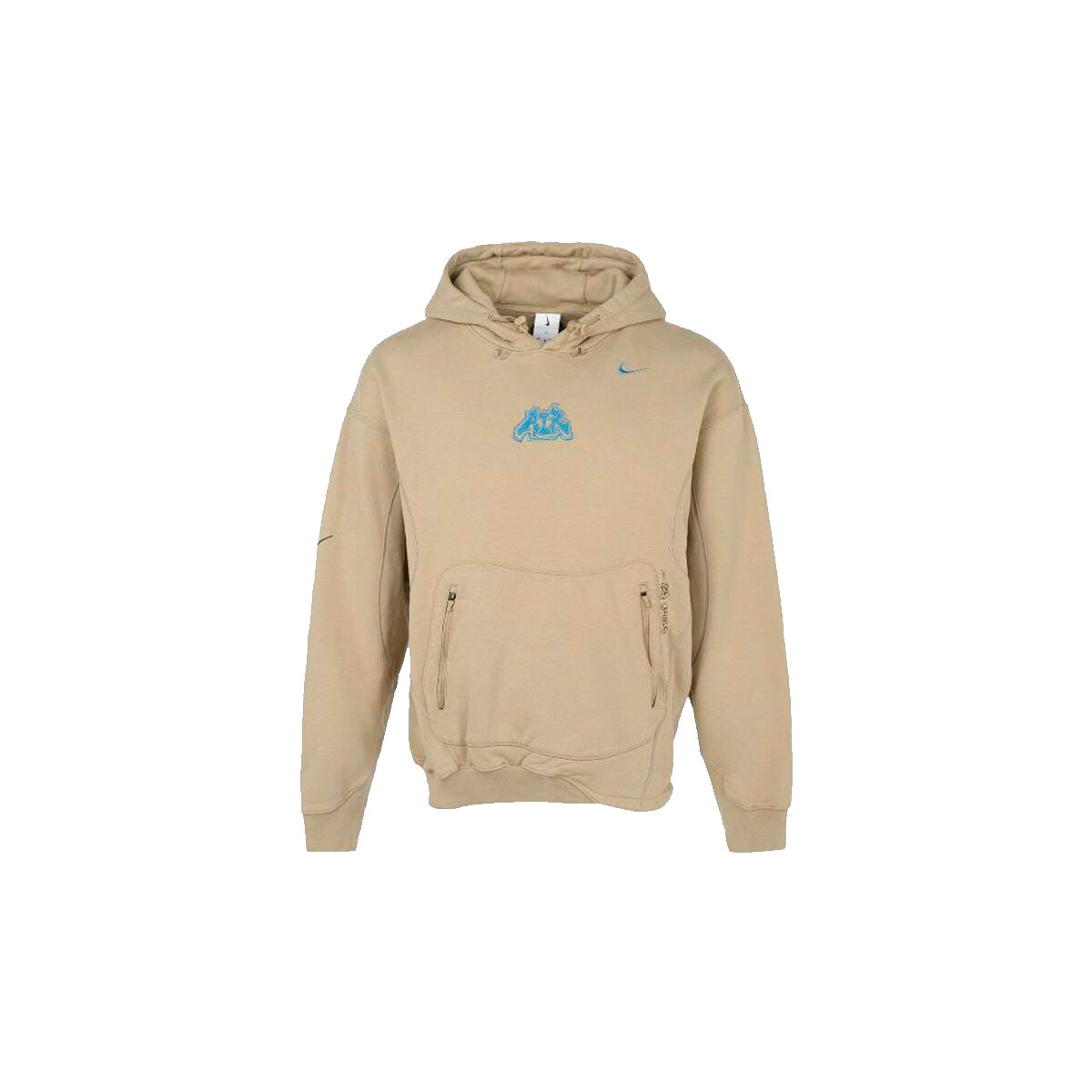 Худи Nike x Off-White Fleece Hoodie «Khaki»
