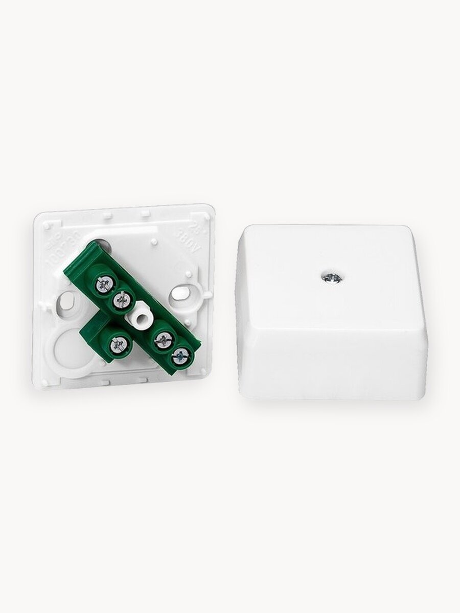 Коробка соединительная IP20 60Х60 + клеммник 5*440V RAL9003 белая Schneider Electric IMT34352