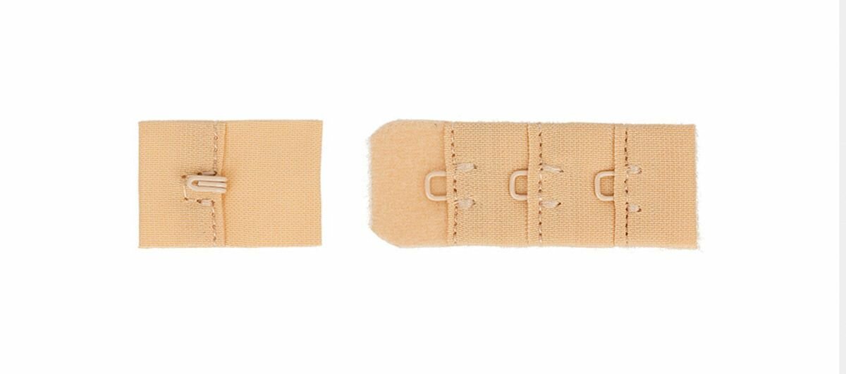 Застежки "BLITZ" ZB20-13 цветные нейлон 20 мм 50 шт №004 кремово-бежевый