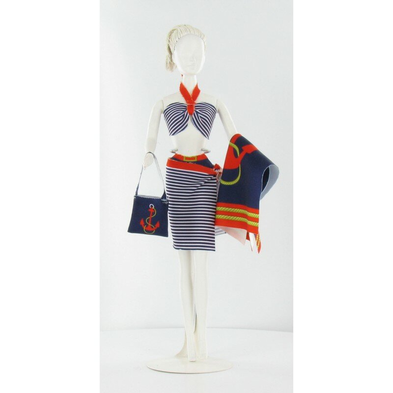 Набор для шитья DressYourDoll Одежда для кукол, №2, Nancy Marine