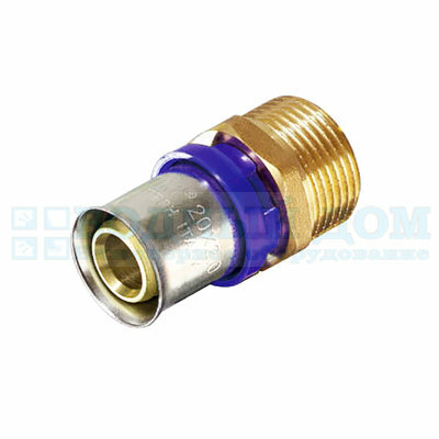 Муфта пресс 16х1/2" наружная резьба