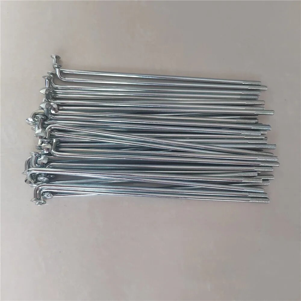 Спицы и ниппели для электровелосипеда TRUYOU, сталь, 10G, 3.0 мм, 45-305 мм, 40 шт. 10G 80mm