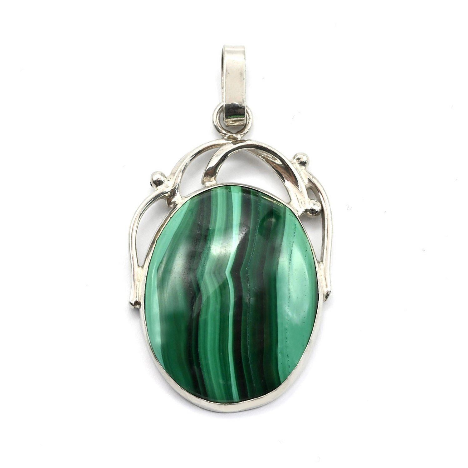 Подвеска, малахит