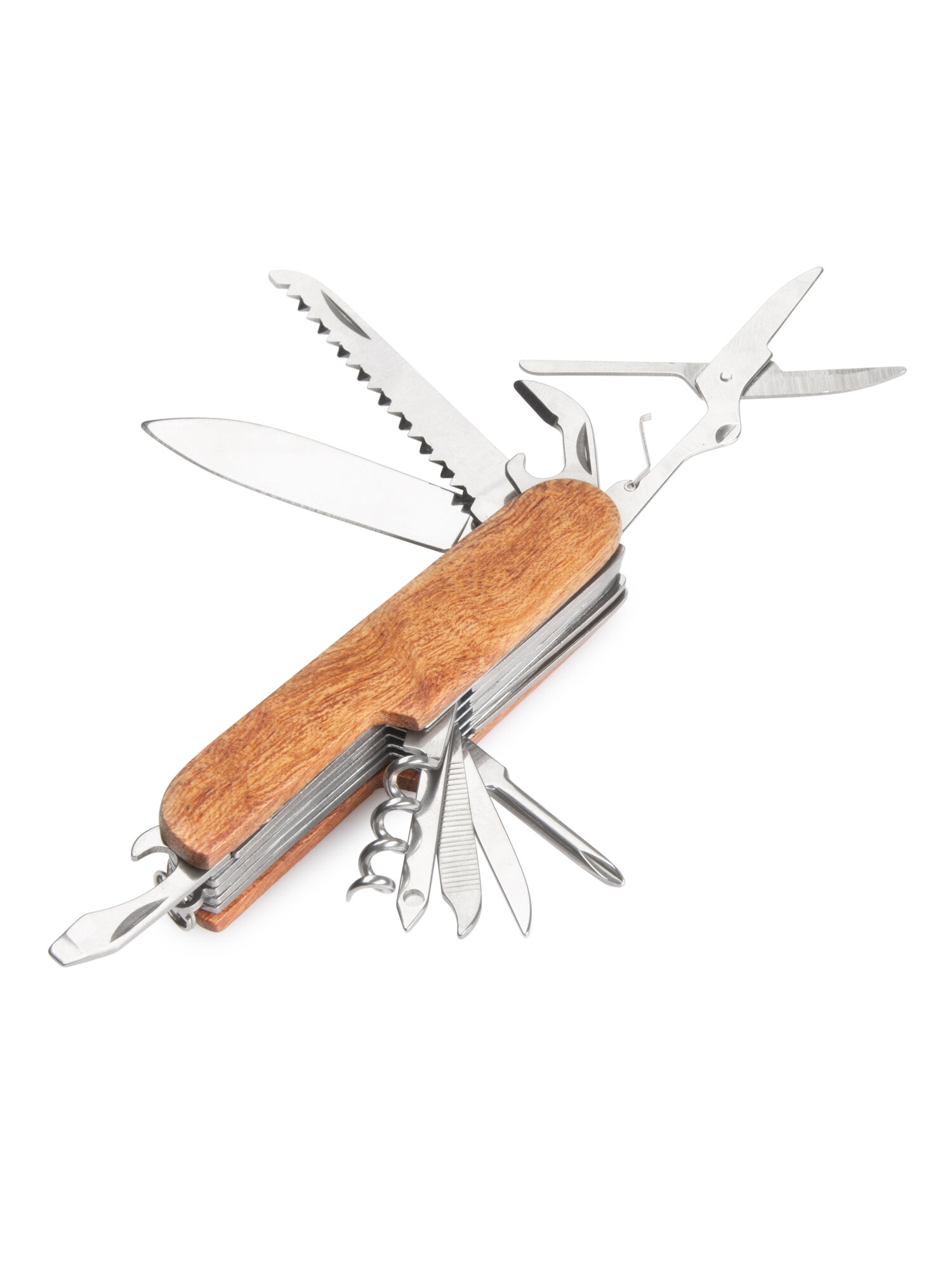 Мультитул туристический 11 в 1/Нож перочинный EDC Gear, 11 функций