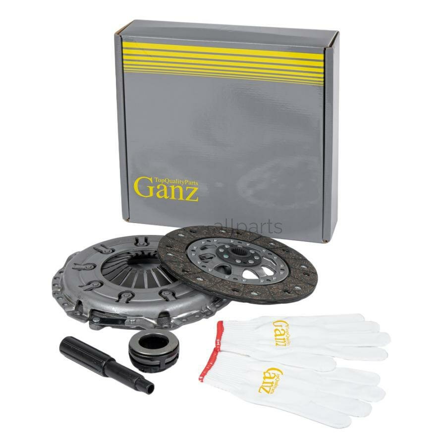 GANZ GIE36089 Сцепление в сборе (к-т с подшипником) AUDI A4/A6/VW PASSAT 1.6-2.0 94-10 GANZ GIE36089