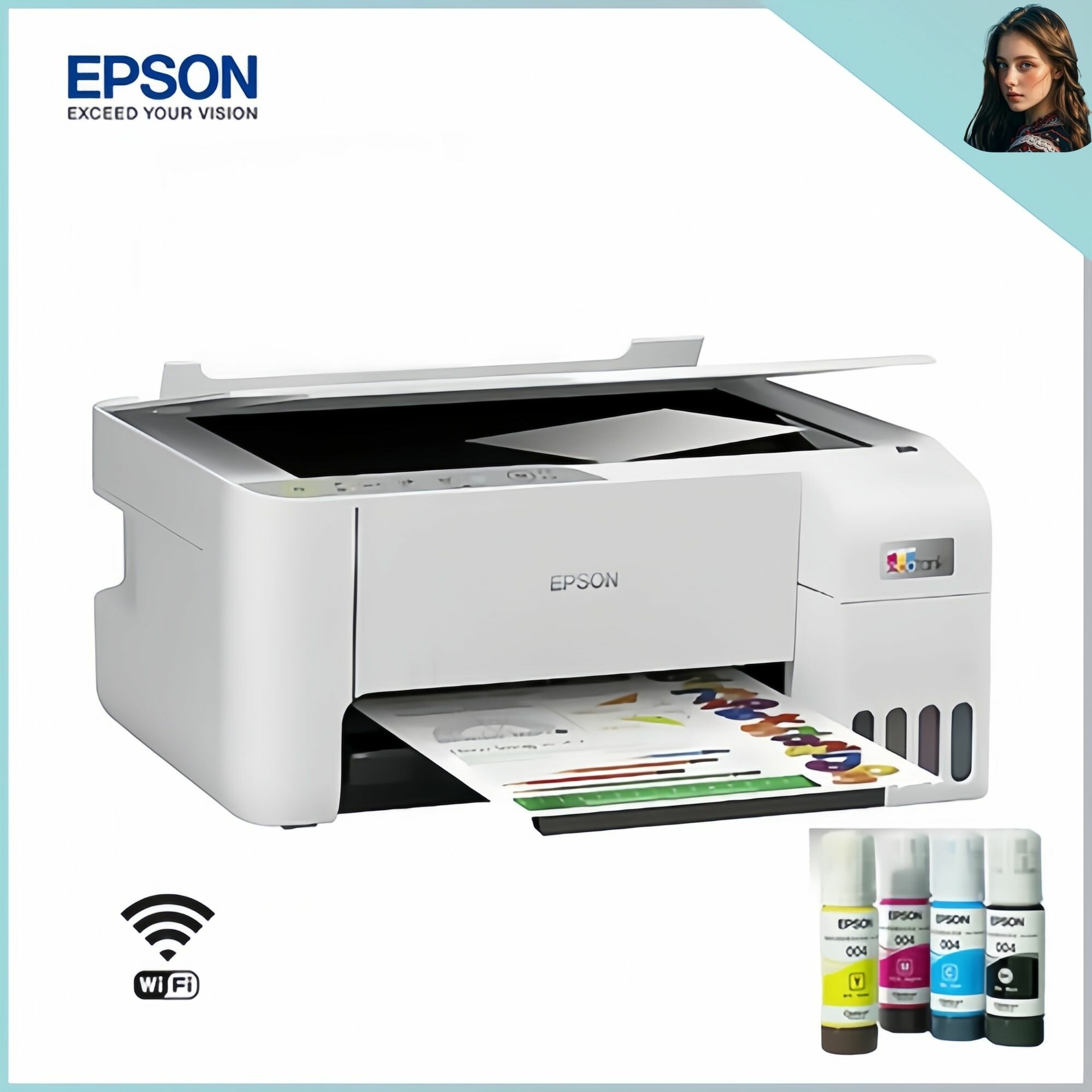 МФУ Струйное Epson L3256/L3258.