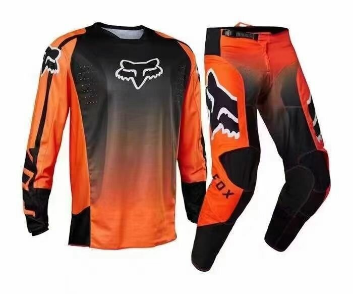 Размеры 58-48 (40XXXL-30S) F0X Racing 180 Leed мотокросс/мотокросс костюм DH ATV картинг джерси и брюки