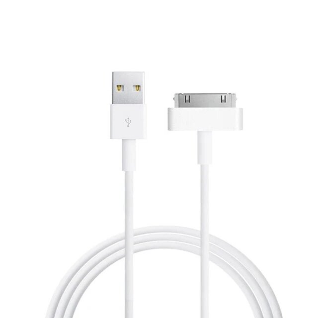 NYFundas 30 pin usb зарядное устройство кабель для Apple iphone 4 4s 3 3GS ipod nano ipad 2 3 1PCS