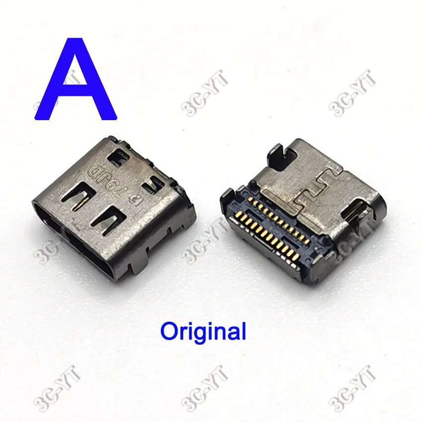 1-5 шт. новый оригинальный USB Type C разъем питания постоянного тока Разъем для зарядного устройства для Dell Latitude 5289 для Lenovo X1 2nd YOGA для Asus T303