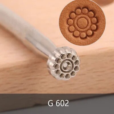Набор штампов для тиснения кожи 1Pcs G602