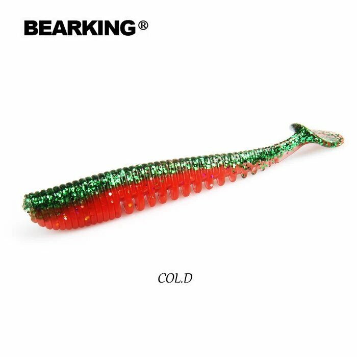 BEARKING Awaruna 95 мм силиконовые воблеры для карпа COL.D