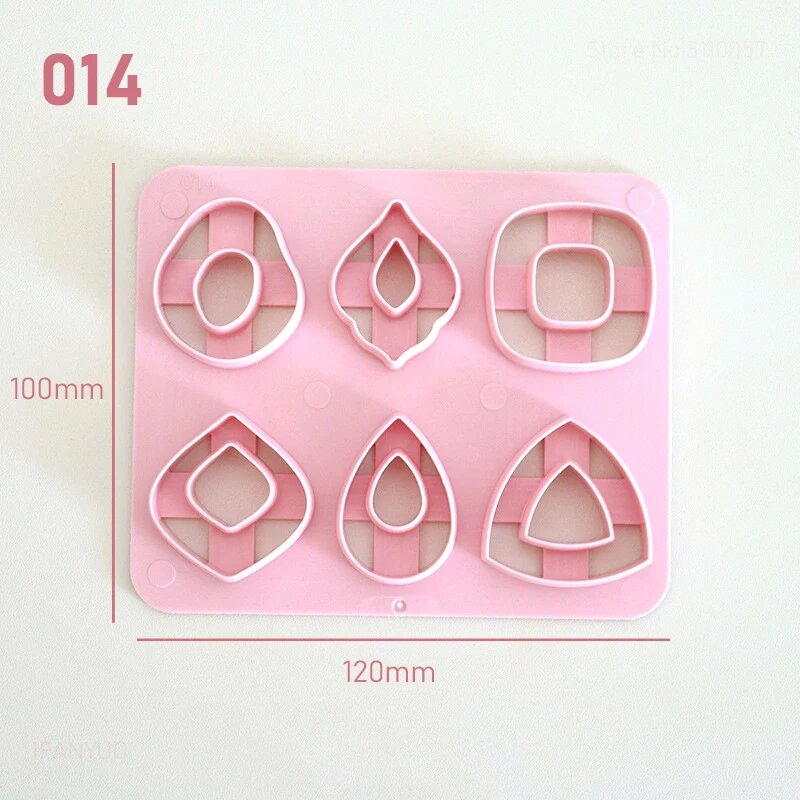 Формы для лепки из полимерной глины 014