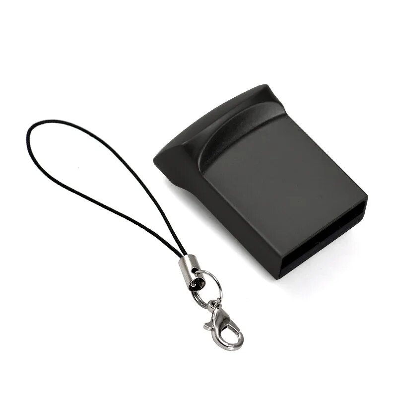 JASTER M086 USB флешка металлическая 16 ГБ/8 ГБ Черный, 4GB, black