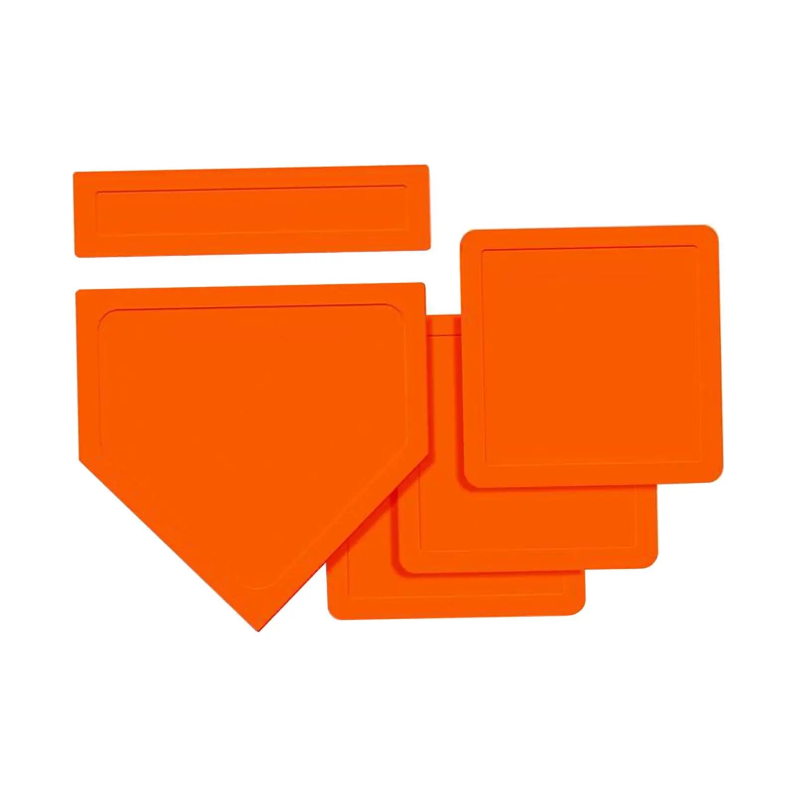 Базовый набор для бейсбола и софтбола, простая установка, портативный для S, взрослых и детей, бросает вниз