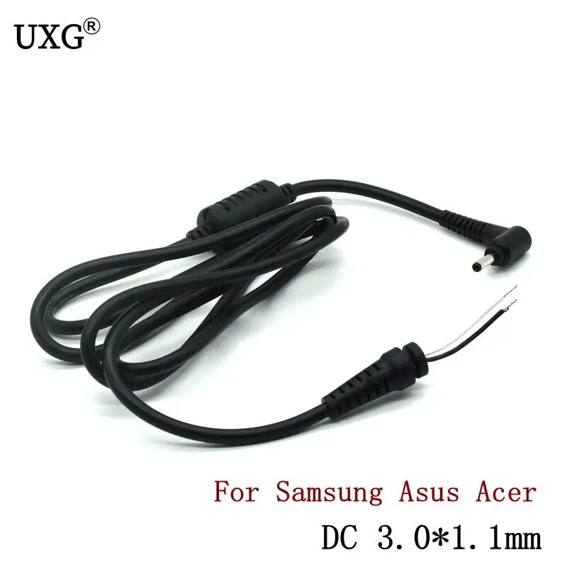 Кабель питания UXG для ноутбуков 3.0x1.1mm