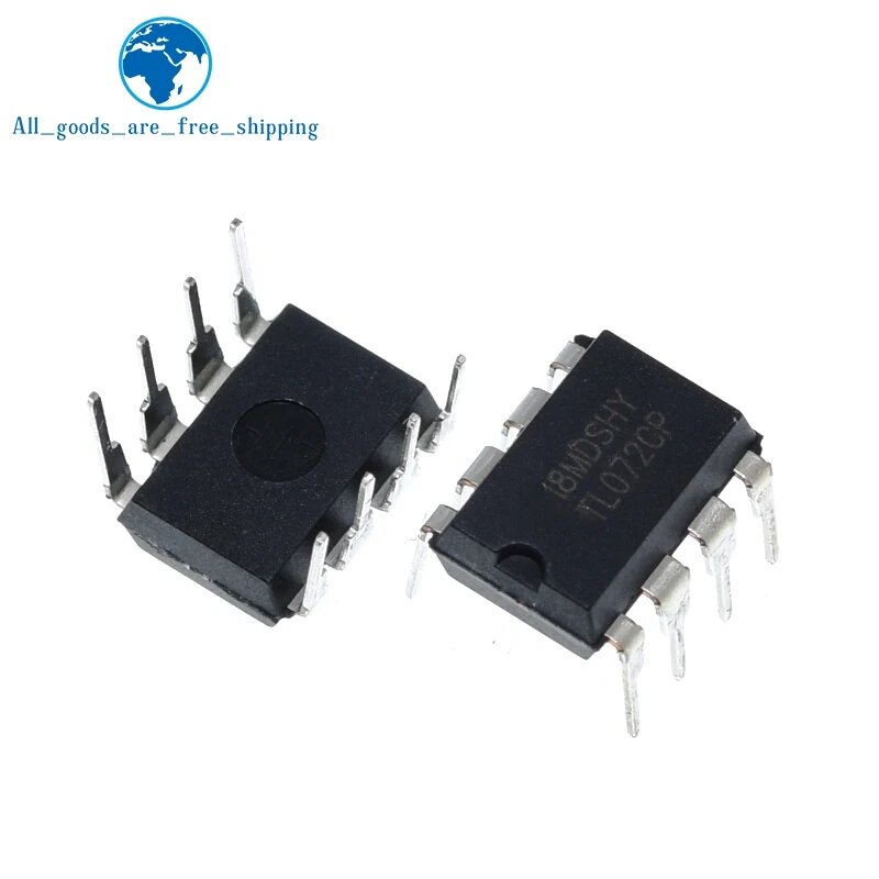 TZT Модули TL072CP TL072 TL072CN, 10PCS — фото 1