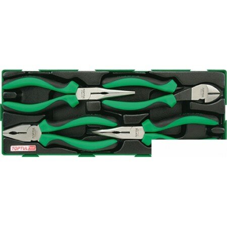 Набор пассатижей Toptul GTA0416 (4 предмета)