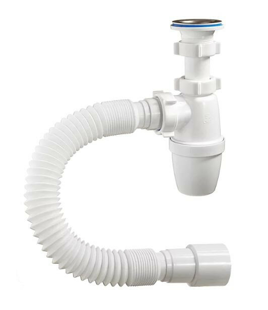 Сифон для раковины Orio А-3202 1 1/4"*40 с гибкой трубой 40-40/50.
