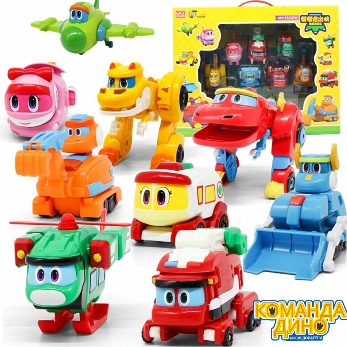 Фигурка набор Команда Дино Dino GO GO Фигурка