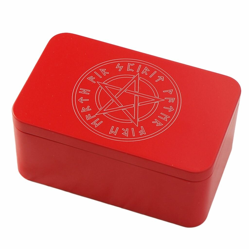 Коробка для игральных карт, торговый футляр хранения, органайзеры, пустой металл игровых карт