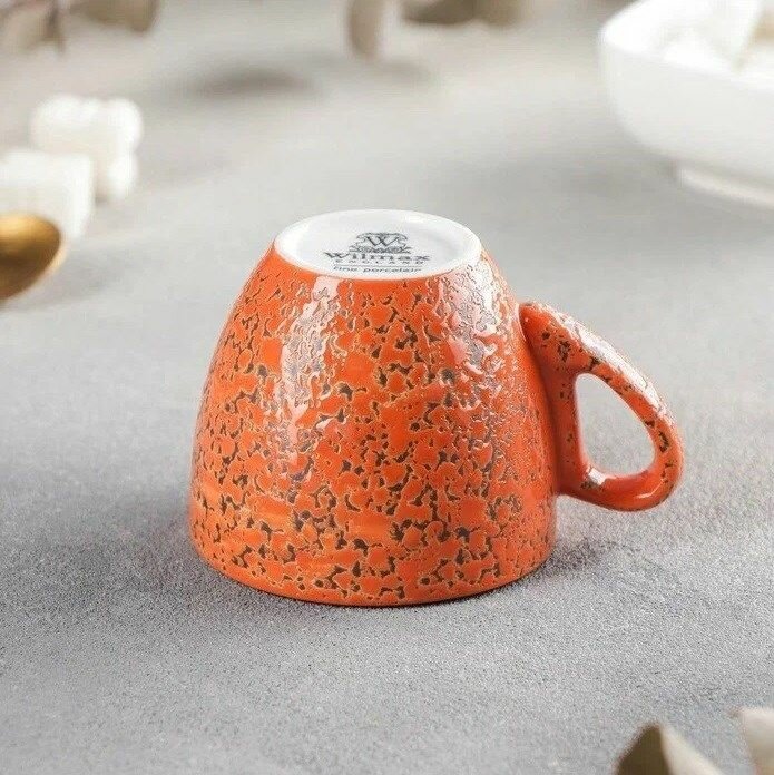 Чашка Splash Orange 190 мл. Wilmax — фото 1
