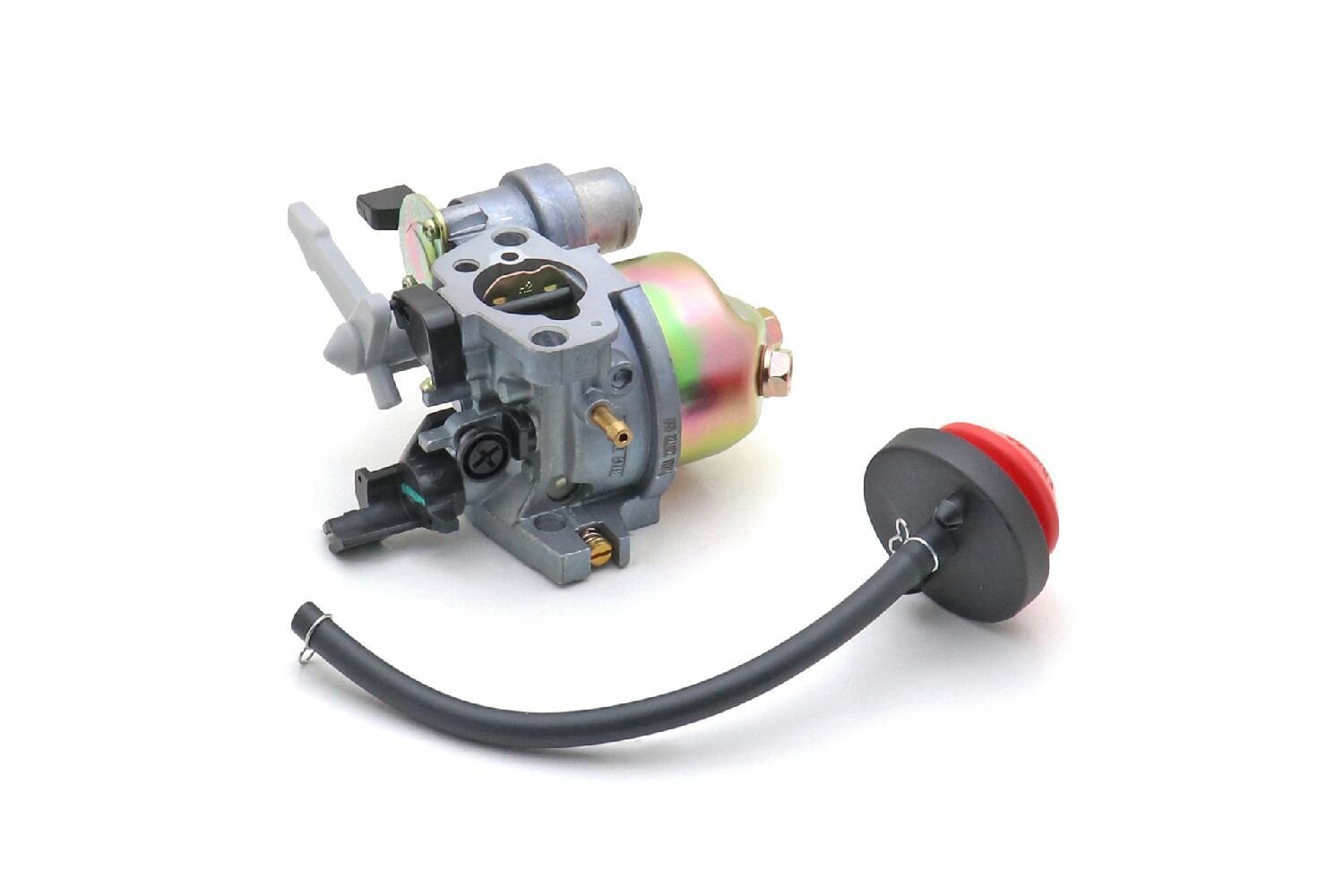 Карбюратор с подкачкой 168F в сборе с бензокраном для двигателей LIFAN