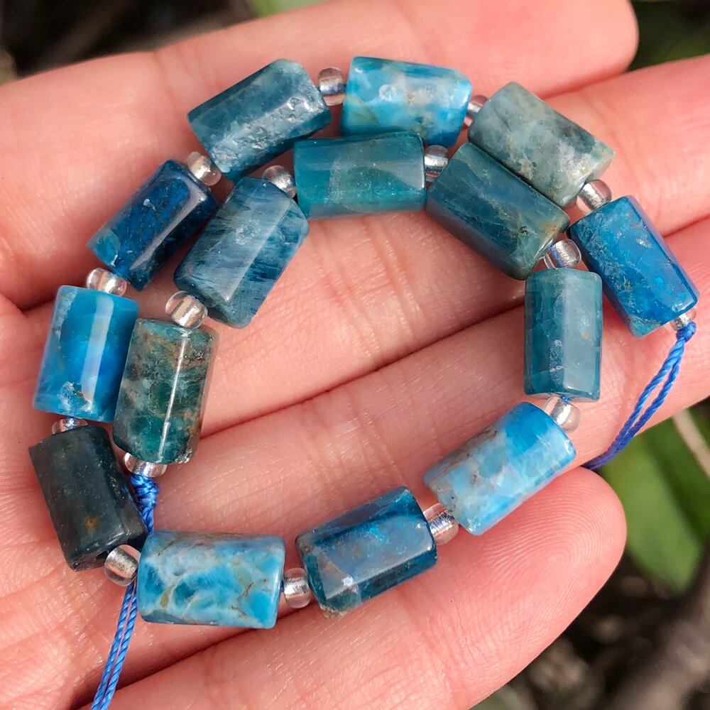 Синий Апатит Бусины JILKOL 16 шт