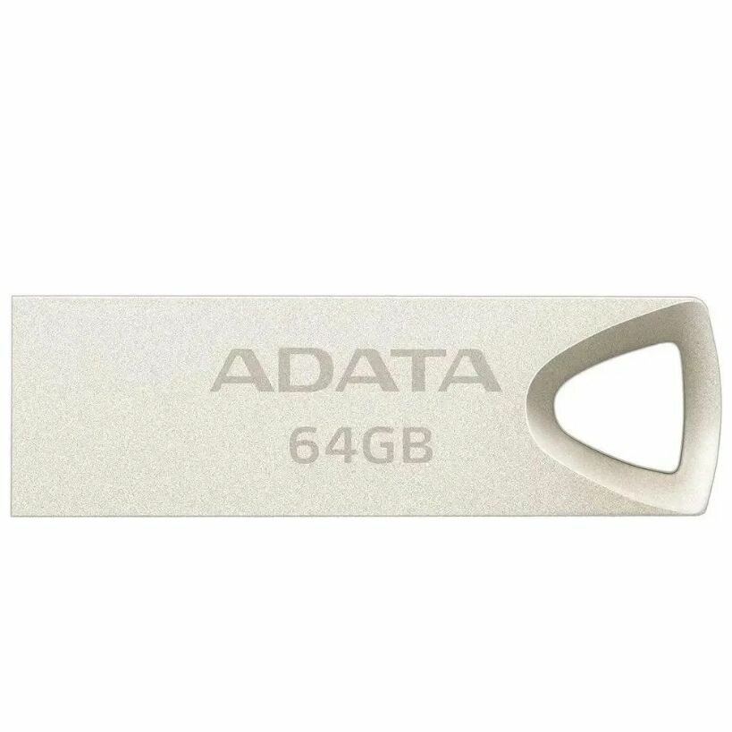 Память USB Flash 64 ГБ ADATA UV210 (AUV210-64G-RGD) - открытый, металл, USB 2.0