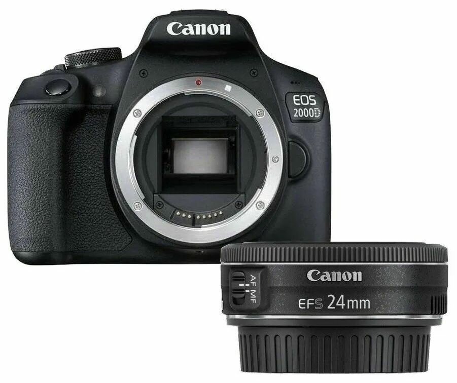 Фотоаппарат Canon 2000d kit EF-S 24mm f/2.8 STM