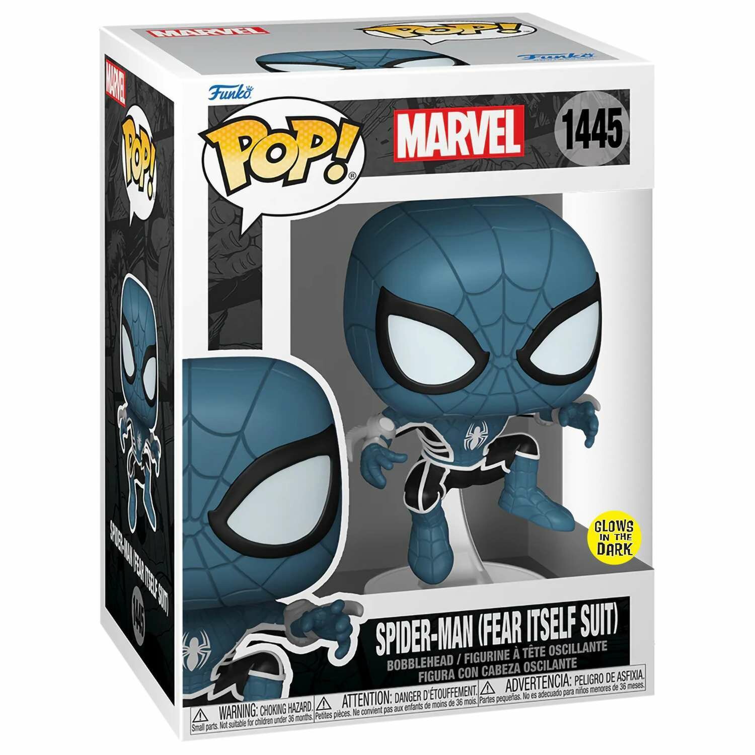 Фигурка коллекционная Funko POP! Bobble Marvel Comics Spider-Man (1445)