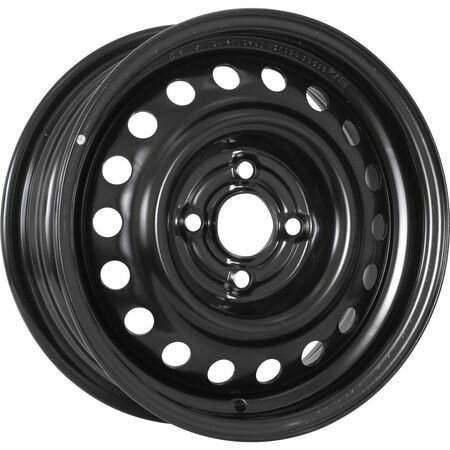 Колесный штампованный диск Евразиа тапо 53A35D R14x5.5 4x100 ET35 CB57.1 Black