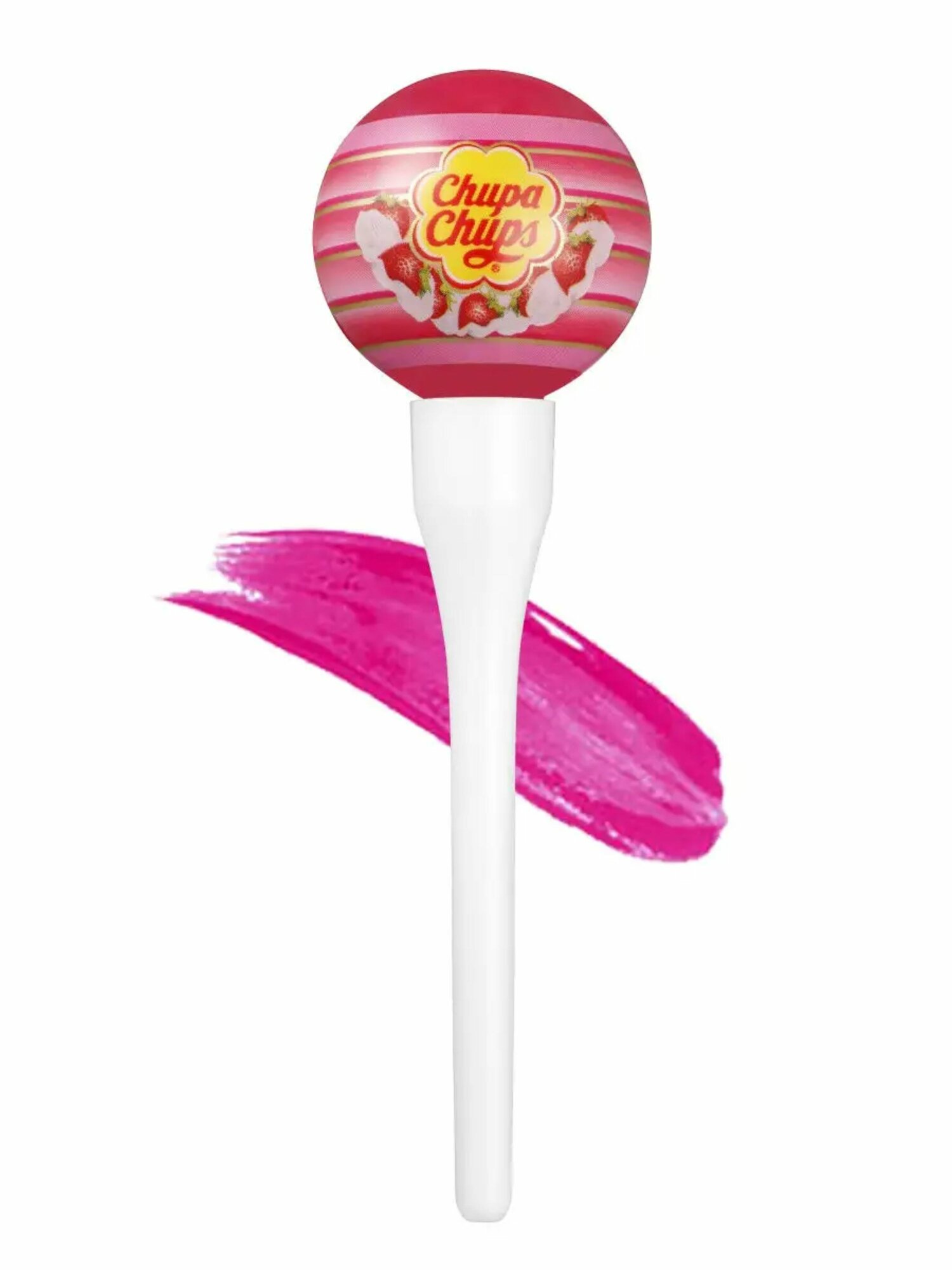 CHUPA CHUPS Жидкая помада-тинт для губ Lip Locker (Strawberry & Cream)