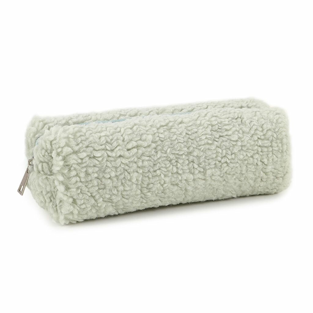 Плюшевый пенал с большим отделением на молнии, сумки-органайзеры для ручек, дорожная косметичка студентов, женщин и девочек