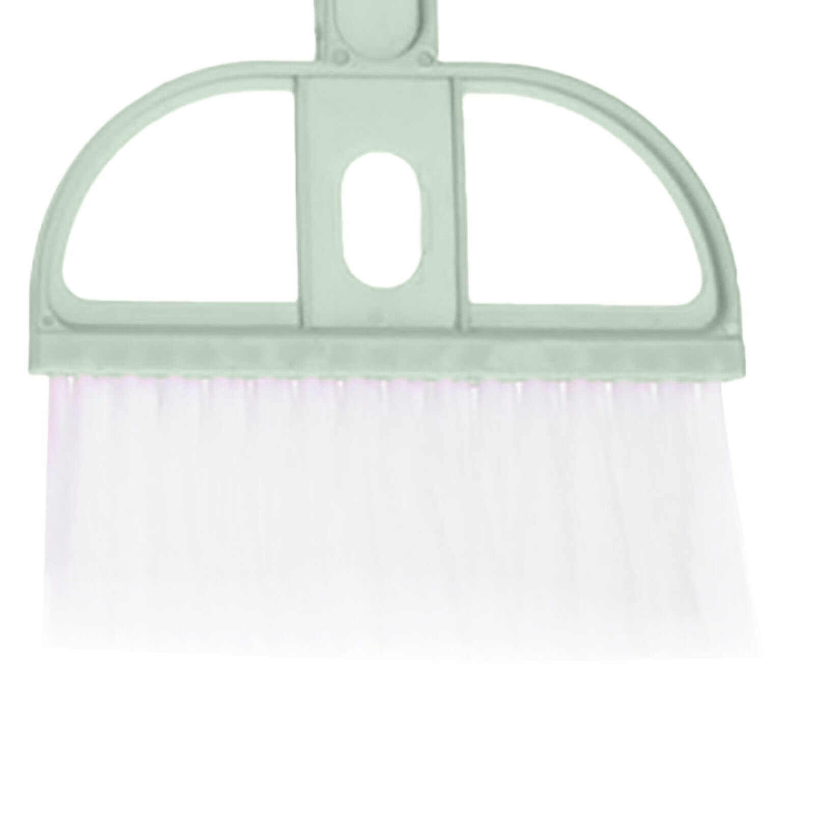 Набор из 2 предметов, набор маленькой метлы и совка, многофункциональный пластиковый мини-совок для ручного веника для рабочего стола, зеленый