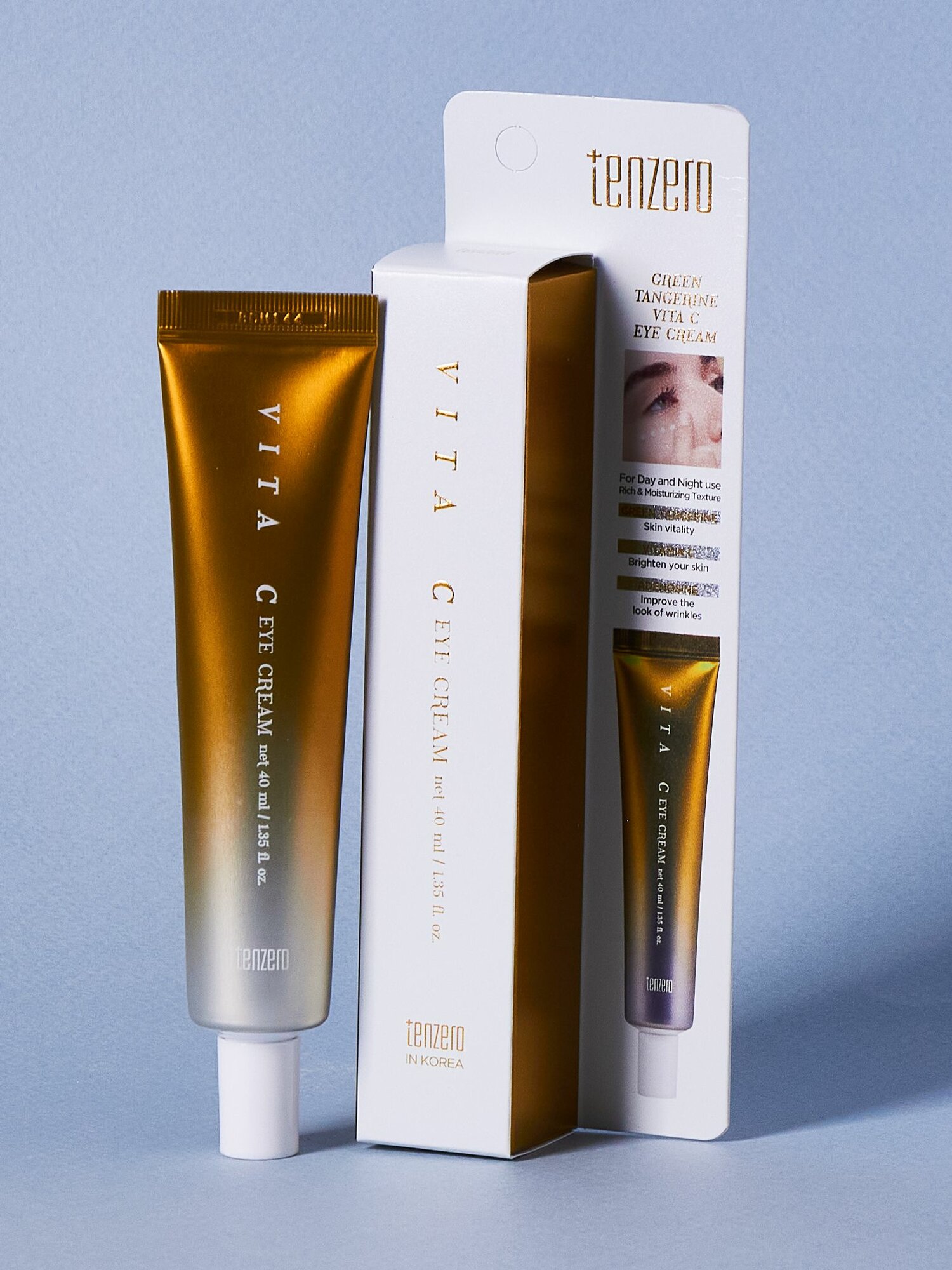 TENZERO Крем для кожи вокруг глаз с витамином С 40мл Green Tangerine Vita C Eye Cream