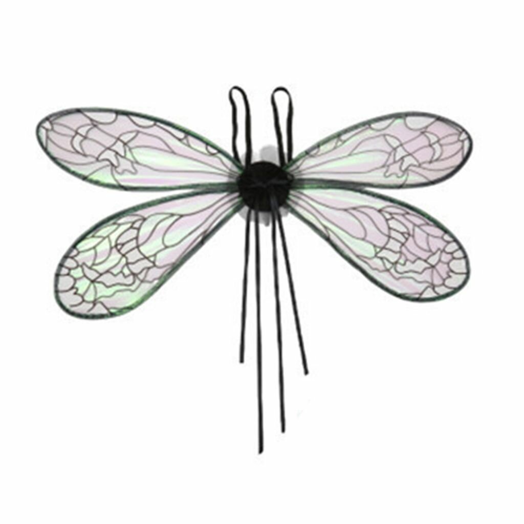 (1шт) Светящиеся крылья стрекозы-эльфа (новые)-черный