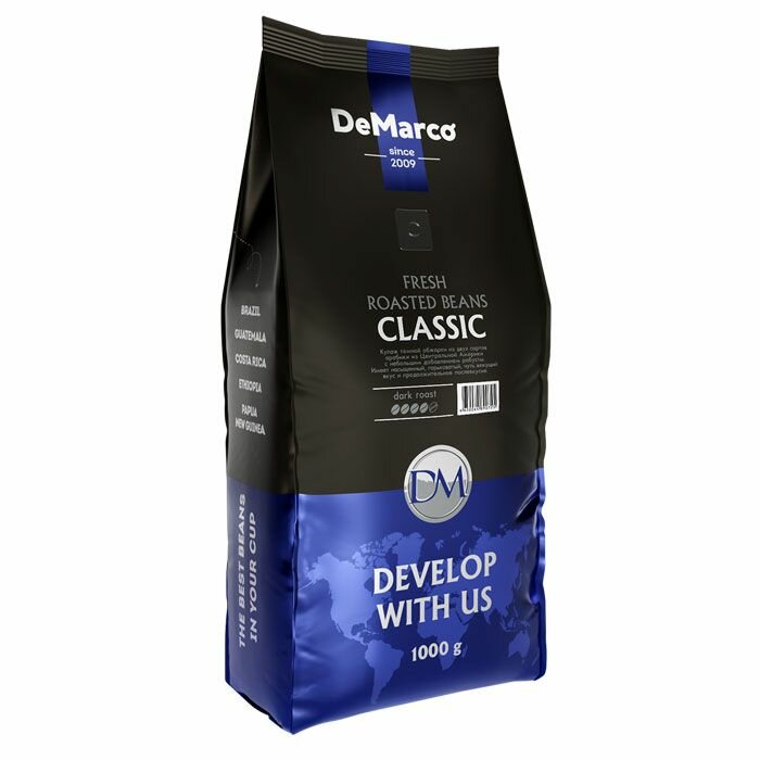 Кофе в зернах Fresh Roast "Classic" DeMarco 1 кг
