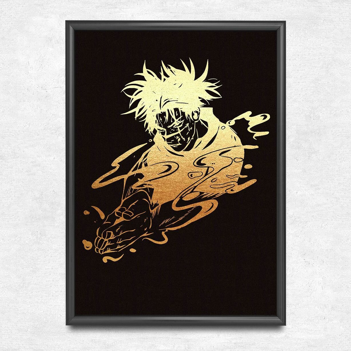 Постер на стену по аниме Магическая битва / Плакат интерьерный Sorcery Fight