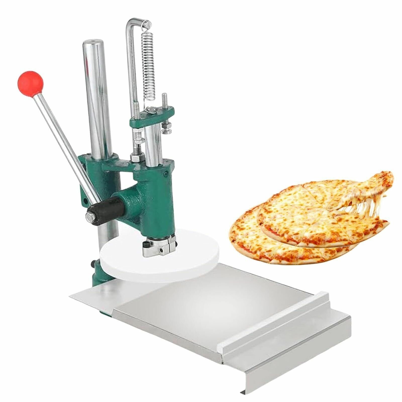Пресс для раскатки теста, для пиццы, нержавеющая сталь, 16см