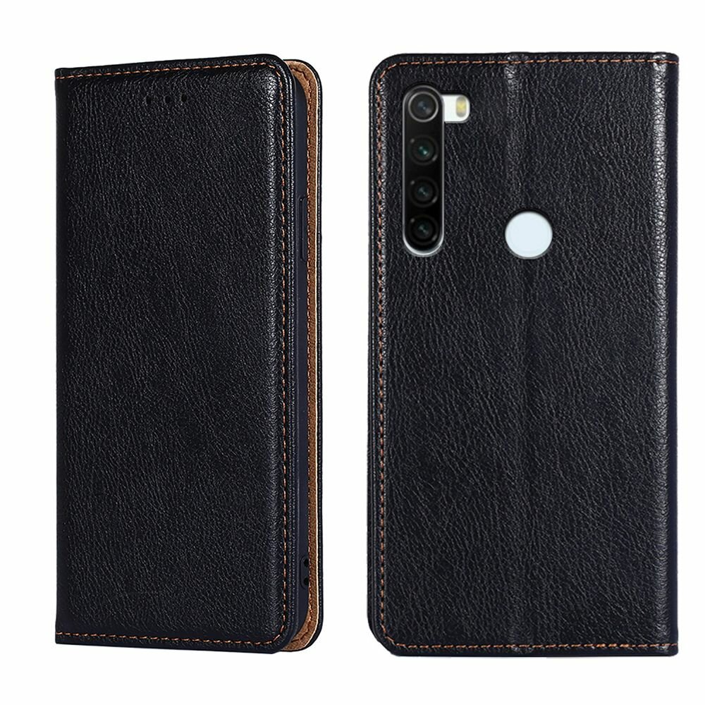 Чехол-книжка MyPads для Xiaomi Redmi Note 8T / Сяоми Редми Ноте 8T (черный)