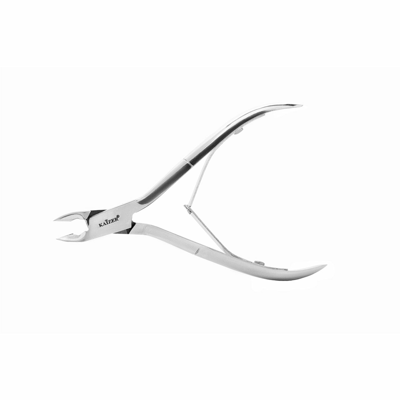 Kaizer маникюрные кусачки 2-пружинные серебро заточенные для маникюра дома в деталях