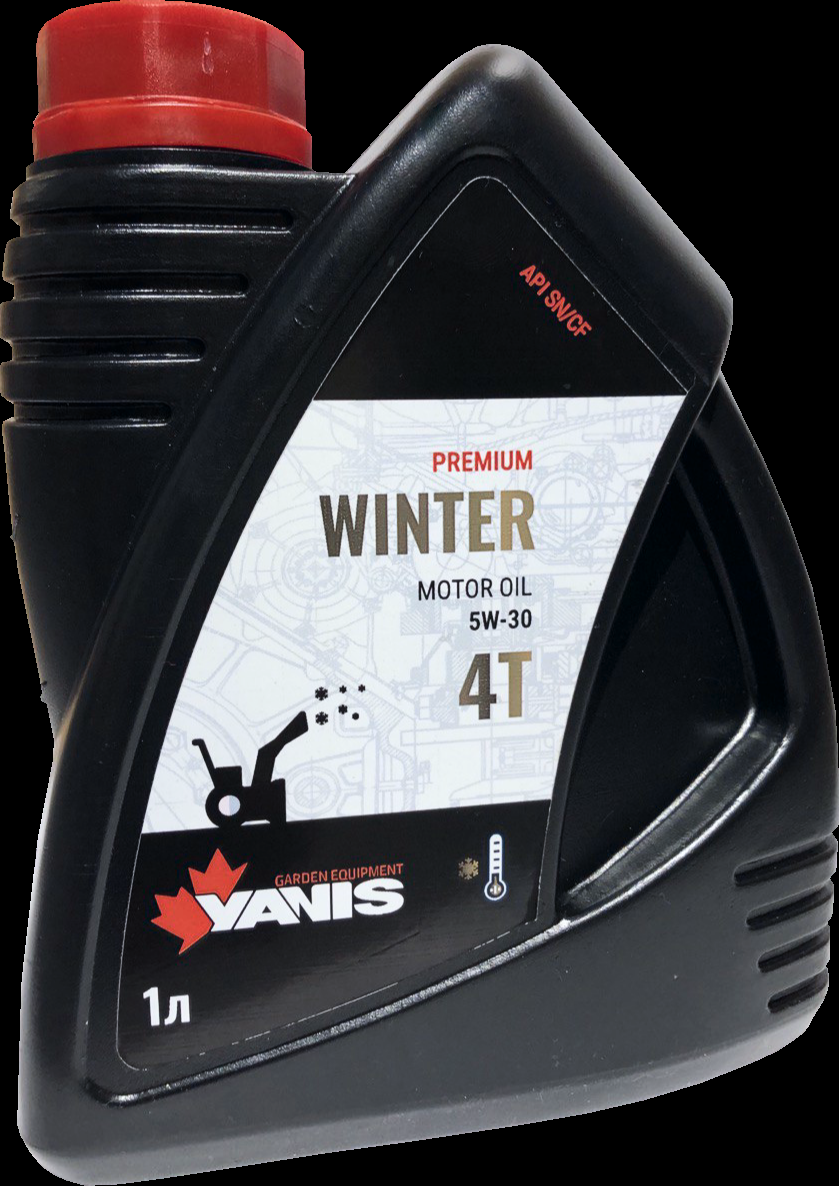 Масло моторное синтетическое Yanis Premium Winter 4T SAE 5W30 API SN/CF 1л