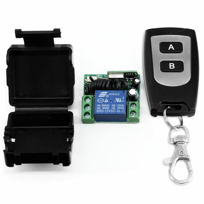 Радиореле с брелоком AK-RK01-12